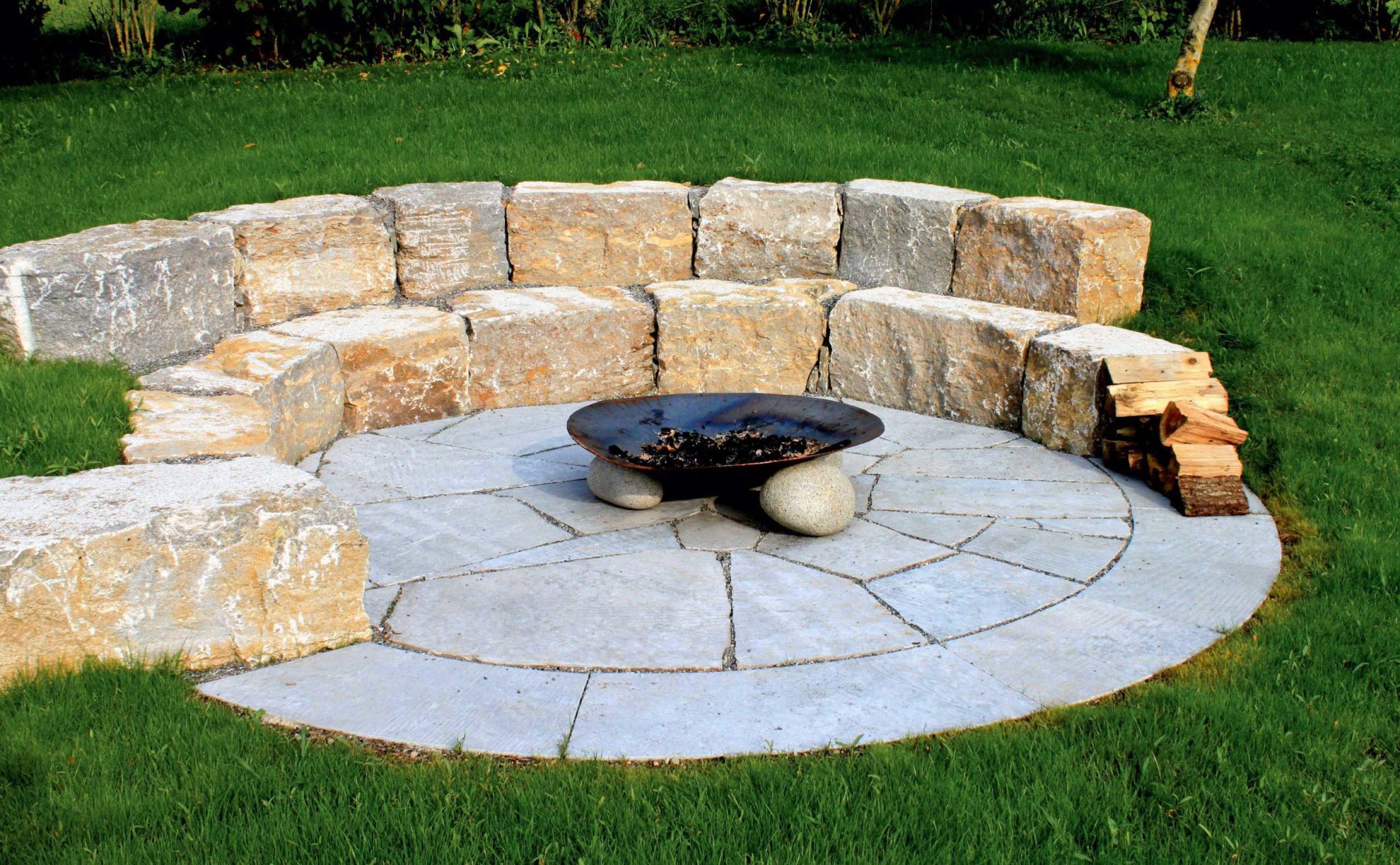 Muschelkalk Quader – Naturstein Paradies